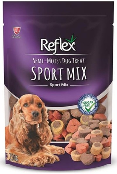 Reflex Semi Moist Sport Mix Köpek Ödül Maması 150 Gr Reflex Semi Moist Sport Mix Köpek Ödül Maması 150 Gr