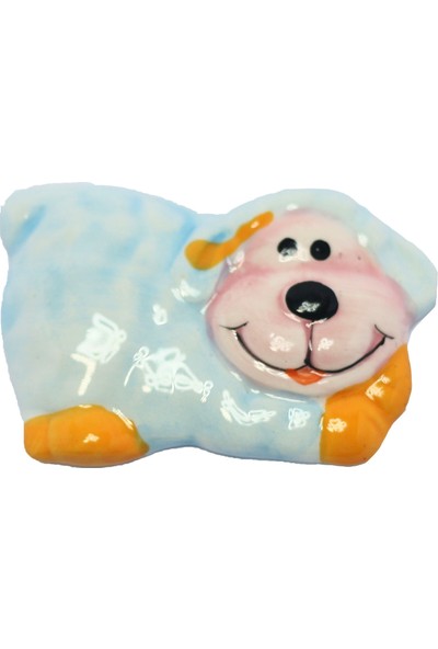 Ahi Porselen Kuzu Magnet