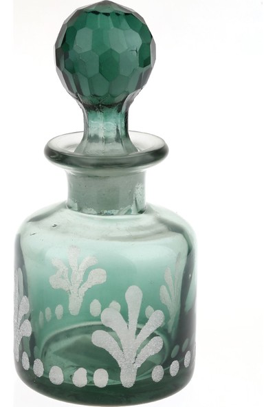 Hatt Collection Yeşil Dekoratif Şişe 13 cm Hatt Collection Yeşil Dekoratif Şişe 13 cm