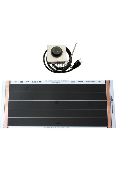 Rexva Xica PTC-206 41,25 Watt 220 Volt Analog Gazlı Termostatlı Karbon Isıtıcı Film 25 x 60 cm Rexva Xica PTC-206 41,25 Watt 220 Volt Analog Gazlı Termostatlı Karbon Isıtıcı Film 25 x 60 cm