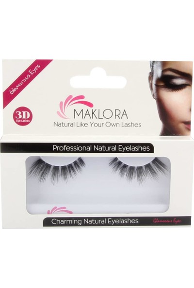 Maklora 3D Bütün Takma Kirpik M3D-203 Maklora 3D Bütün Takma Kirpik M3D-203