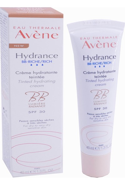 Avène Hydrance Bb-Rich Tinted Hydrating Cream Spf 30 40ML Avène Hydrance Bb-Rich Tinted Hydrating Cream Spf 30 40ML