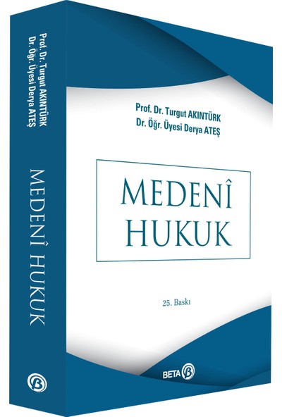 Medeni Hukuk - Turgut Akıntürk
