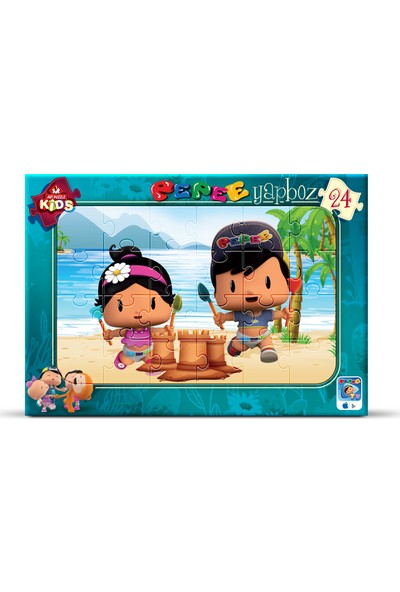 Art Çocuk Puzzle Frame Puzzle Pepe Tatilde 24 Parça Puzzle Art Çocuk Puzzle Frame Puzzle Pepe Tatilde 24 Parça Puzzle