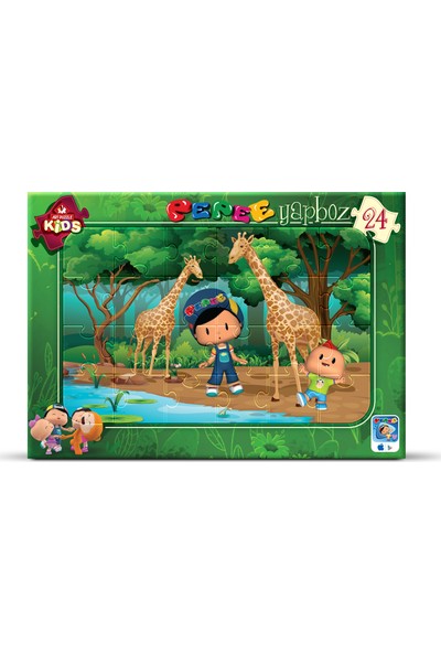 Art Çocuk Frame Puzzle Pepe Ormanda 24 Parça Puzzle Art Çocuk Frame Puzzle Pepe Ormanda 24 Parça Puzzle