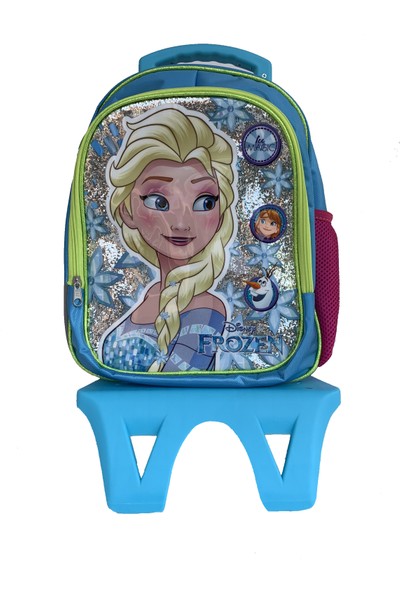 Hakan ÇantaFrozen Elsa Çekçek Okul Çantası Simli Lisanslı
