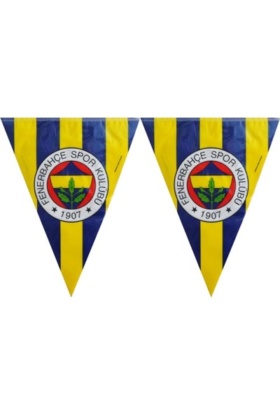 Kikajoy Fenerbahçe Lisanslı Üçgen Bayrak Afiş