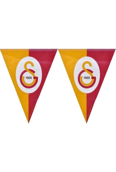 Kikajoy Galatasaray Lisanslı Üçgen Bayrak Afiş