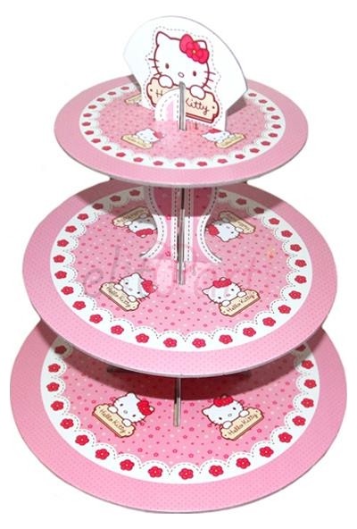 Kikajoy Hello Kitty Lisanslı Cupcake Standı Kikajoy Hello Kitty Lisanslı Cupcake Standı