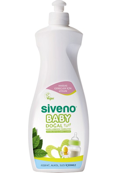 Siveno Baby Doğal Emzik ve Biberon Temizleyici 500 ml Siveno Baby Doğal Emzik ve Biberon Temizleyici 500 ml