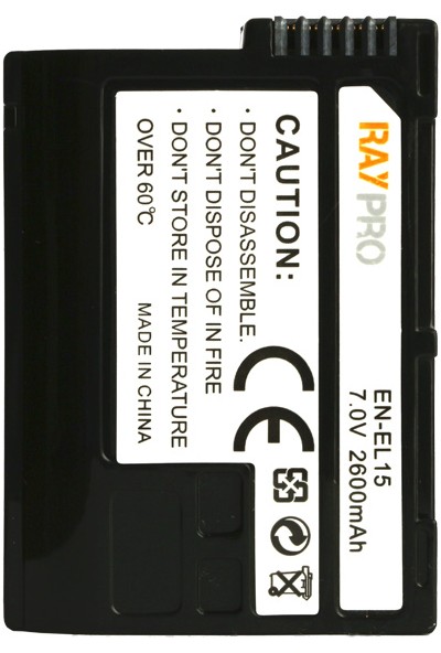 Raypro Nikon Için EN-EL15 EN-EL15A Batarya Pil Raypro Nikon Için EN-EL15 EN-EL15A Batarya Pil