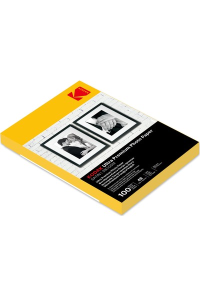 Kodak 280 g/m2 10 x 15 cm Mat Fotoğraf Kağıdı 100'lü