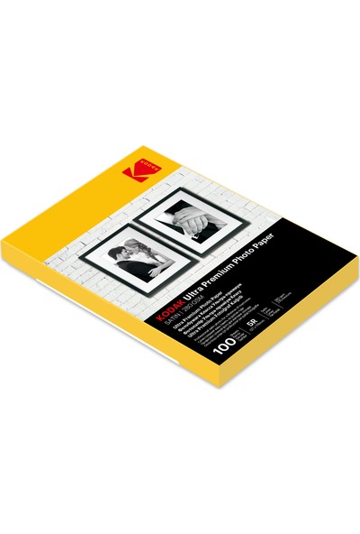 Kodak 280 g/m2 13 x 18 cm Mat Fotoğraf Kağıdı 100'lü Kodak 280 g/m2 13 x 18 cm Mat Fotoğraf Kağıdı 100'lü