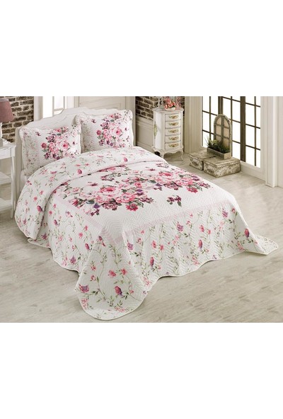 Örtüm Birdy Çift Kişilik Kapitone Yatak Örtüsü
