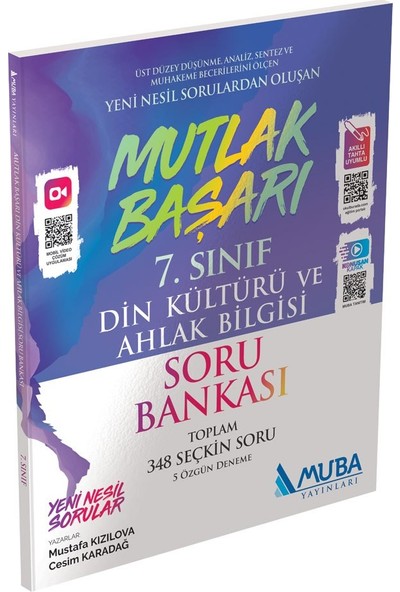 Muba Yayınları Mutlak Başarı 7. Sınıf Din Kültürü ve Ahlak Bilgisi Soru Bankası Muba Yayınları Mutlak Başarı 7. Sınıf Din Kültürü ve Ahlak Bilgisi Soru Bankası
