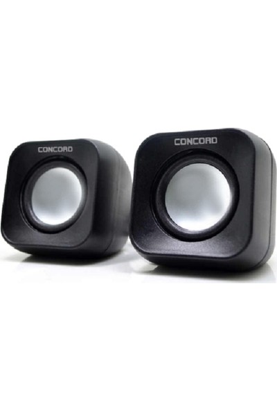Concord C-799 1+1 Mini USB PC Speaker - Siyah Concord C-799 1+1 Mini USB PC Speaker - Siyah