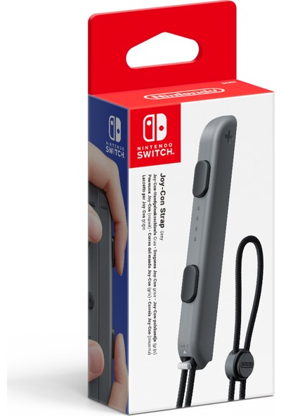 Nintendo Switch Joy-Con Kayış Gri (Resmi Distribütör Ürünü) Nintendo Switch Joy-Con Kayış Gri (Resmi Distribütör Ürünü)