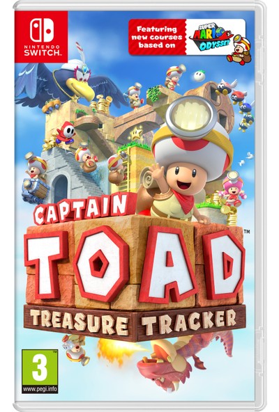 Captain Toad : Treasure Tracker Switch Oyun (Resmi Distribütör Ürünü) Captain Toad : Treasure Tracker Switch Oyun (Resmi Distribütör Ürünü)