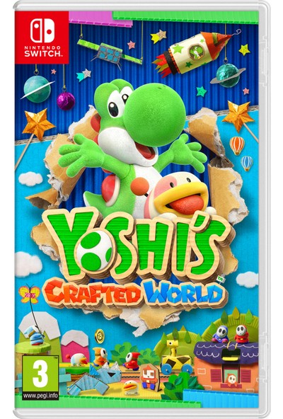 Yoshi's Crafted World Switch Oyun (Resmi Distribütör Ürünü) Yoshi's Crafted World Switch Oyun (Resmi Distribütör Ürünü)