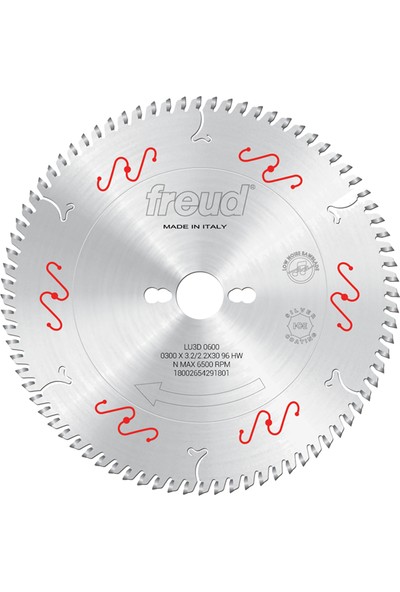 Freud Lu3D 0600 300X96 Trapez Sessiz Testere Freud Lu3D 0600 300X96 Trapez Sessiz Testere