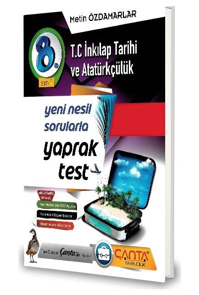 Çanta 8.Sınıf İnkilap Tarihi Yaprak Test-2020 Metin Özdamarlar Çanta 8.Sınıf İnkilap Tarihi Yaprak Test-2020 Metin Özdamarlar