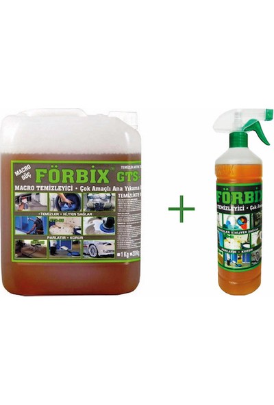 Forbix Gts 35 Genel Amaçlı Sprey 5 lt + 1 lt Forbix Gts 35 Genel Amaçlı Sprey 5 lt + 1 lt