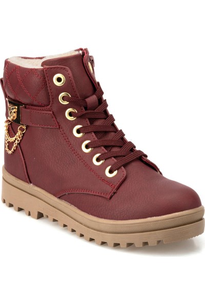 Kinetix Bena 9Pr Bordo Kadın Bot