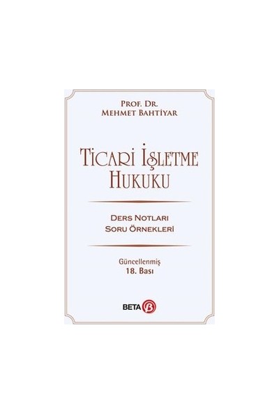 Ticari Işletme Hukuku