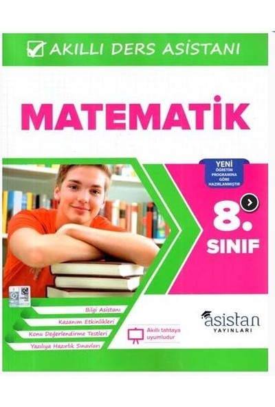 Asistan Yayınları 8.Sınıf Matematik Akıllı Ders Asisyanı Asistan Yayınları 8.Sınıf Matematik Akıllı Ders Asisyanı