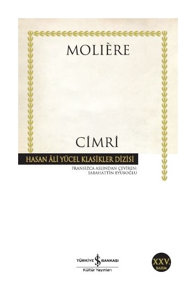 Cimri (Karton Kapak) - Moliere
