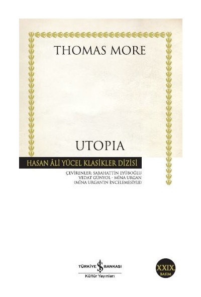 Utopia (Ciltsiz) - Thomas More Utopia (Ciltsiz) - Thomas More