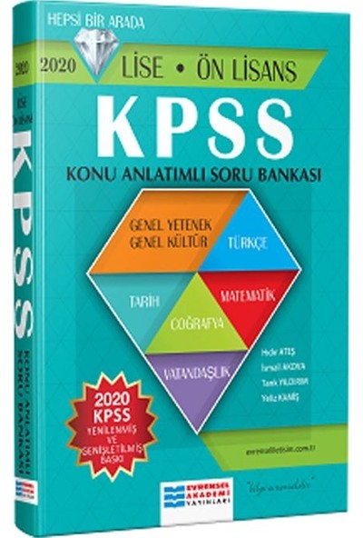 Evrensel Akademi Kpss Lise Önlisans Konu Anlatımlı Soru Bankası - Tarık Yıldırım Evrensel Akademi Kpss Lise Önlisans Konu Anlatımlı Soru Bankası - Tarık Yıldırım