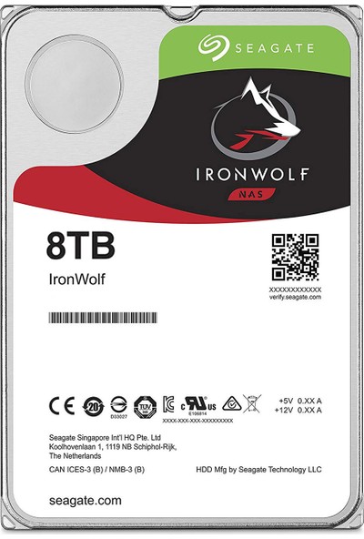 Seagate IronWolf 8TB Sata 3 3.5 Seagate IronWolf 8TB Sata 3 3.5