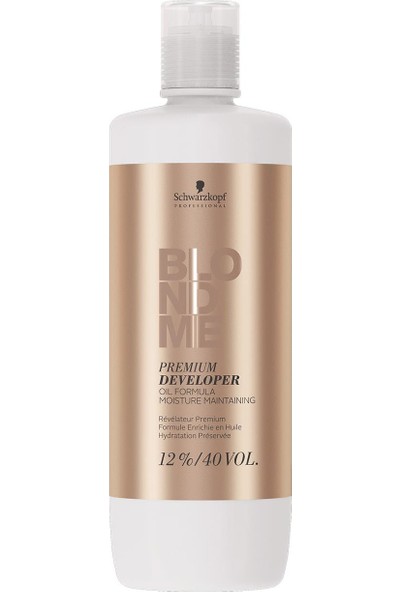 Schwarzkopf Blondme Oksidan %12 40 Vol 1000 ml Schwarzkopf Blondme Oksidan %12 40 Vol 1000 ml