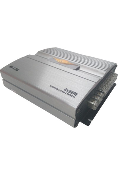 Cadence MD-4.100 3500W 4X100RMS 4 Kanal Oto Amfi
