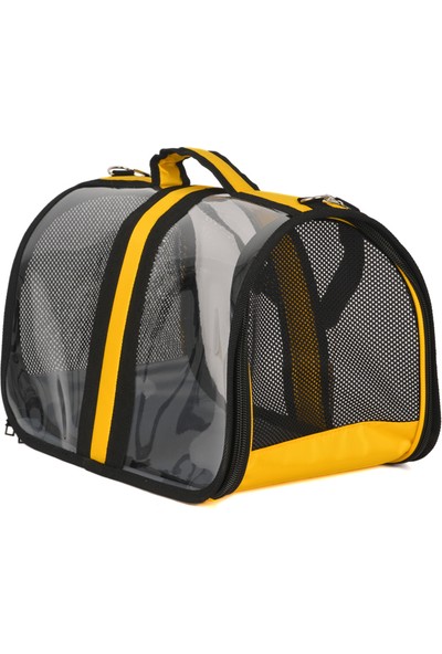 Pet Pretty Bacco Milano Şeffaf Çanta Sarı Pet Pretty Bacco Milano Şeffaf Çanta Sarı