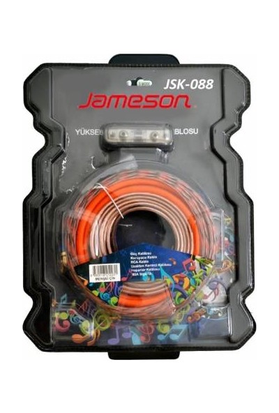 Jameson Oto Anfi Kablo Seti 8Ga Jsk-088 Jameson Oto Anfi Kablo Seti 8Ga Jsk-088