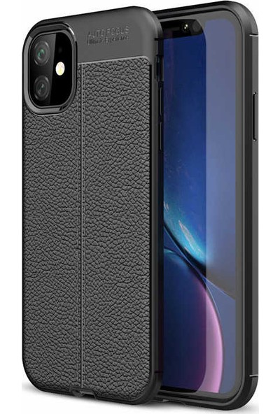Case 4U Apple iPhone 11 Kılıf Darbeye Dayanıklı Niss Arka Kapak Siyah Case 4U Apple iPhone 11 Kılıf Darbeye Dayanıklı Niss Arka Kapak Siyah