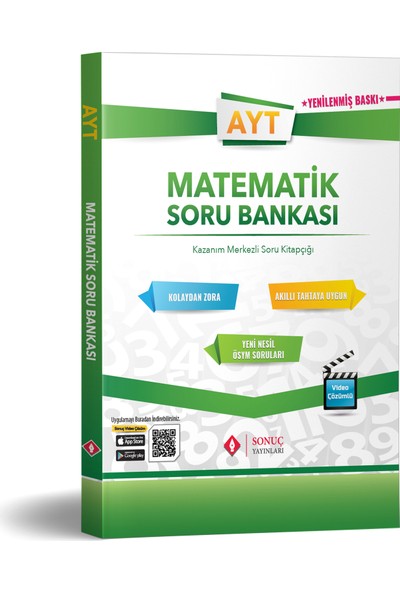 Sonuç Yayınları AYT Matematik Soru Bankası 2020-2021