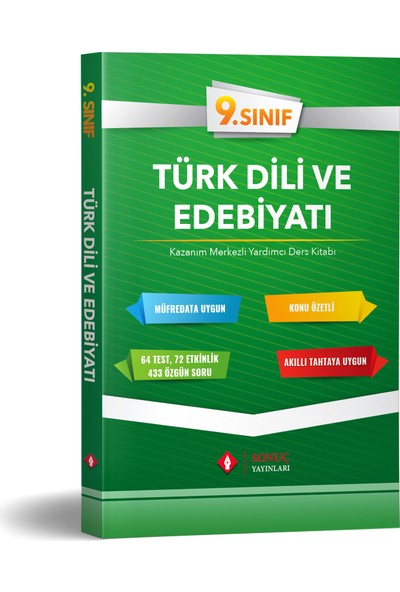 9.Sınıf Türk Dili Edebiyatı Yardımcı Ders Kitabı 2020-2021