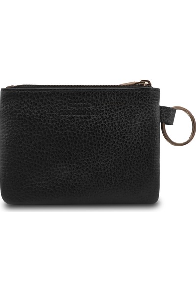 Otto Angelino Hakiki Deri Fermuarlı Cüzdan Bilek Kayışlı OTTO365