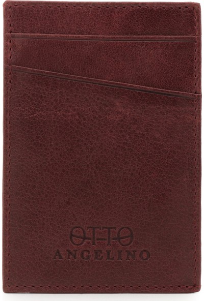 Otto Angelino Otto OT88 Hakiki Deri Cüzdan Unisex Tasarım