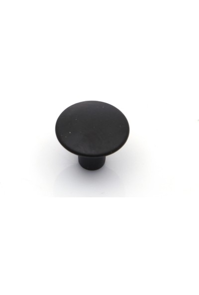 Enfute Düz Metal Mobilya Düğme Dolap Çekmece Düğmesi Mat Siyah (Genişlik 4 cm) Enfute Düz Metal Mobilya Düğme Dolap Çekmece Düğmesi Mat Siyah (Genişlik 4 cm)