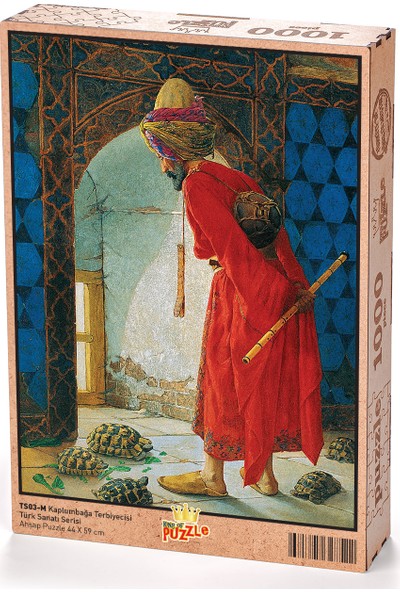 King Of Puzzle Kaplumbağa Terbiyecisi Ahşap Puzzle 1000 Parça (TS03-M) King Of Puzzle Kaplumbağa Terbiyecisi Ahşap Puzzle 1000 Parça (TS03-M)