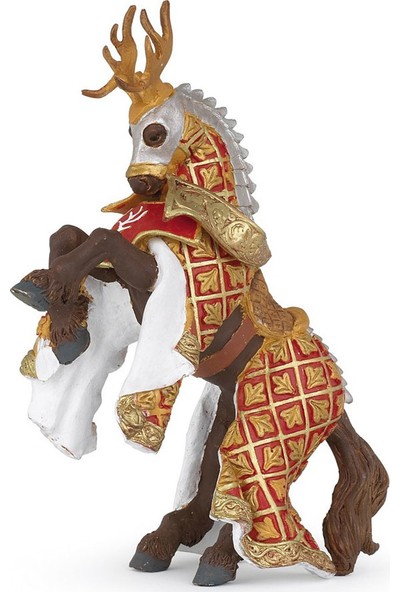Papo Geyik Başlı Şövalyenin Atı Figürü 39912 Papo Geyik Başlı Şövalyenin Atı Figürü 39912