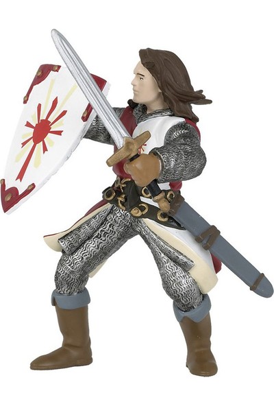 Papo Kırmızı Lancelot Figürü 39282 Papo Kırmızı Lancelot Figürü 39282