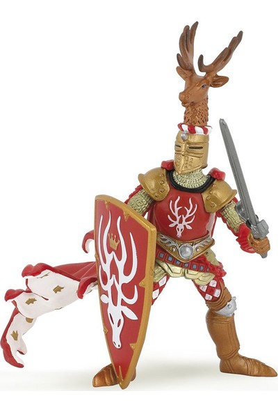 Papo Geyik Başlı Şövalye Figürü 39911 Papo Geyik Başlı Şövalye Figürü 39911