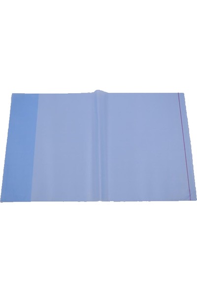 Abka 5'li Hazır Kitap Kabı Mavi Şeffaf 3 Adet Abka 5'li Hazır Kitap Kabı Mavi Şeffaf 3 Adet