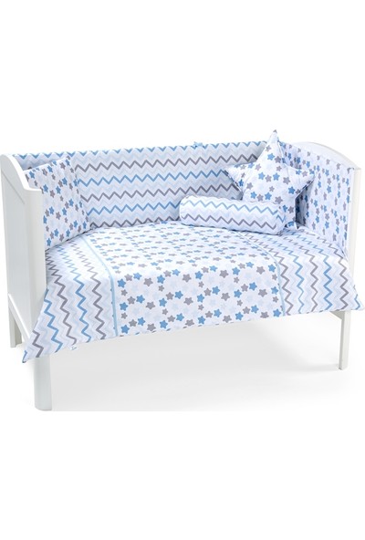 Funna Baby Uyku Seti - Stella Mavi - 60 x 120 - KOD:9623 Funna Baby Uyku Seti - Stella Mavi - 60 x 120 - KOD:9623