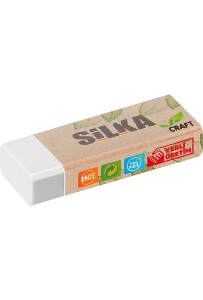 Silka Art.1 Anti-Bakteriyal Craft Silgi 20'li Paket